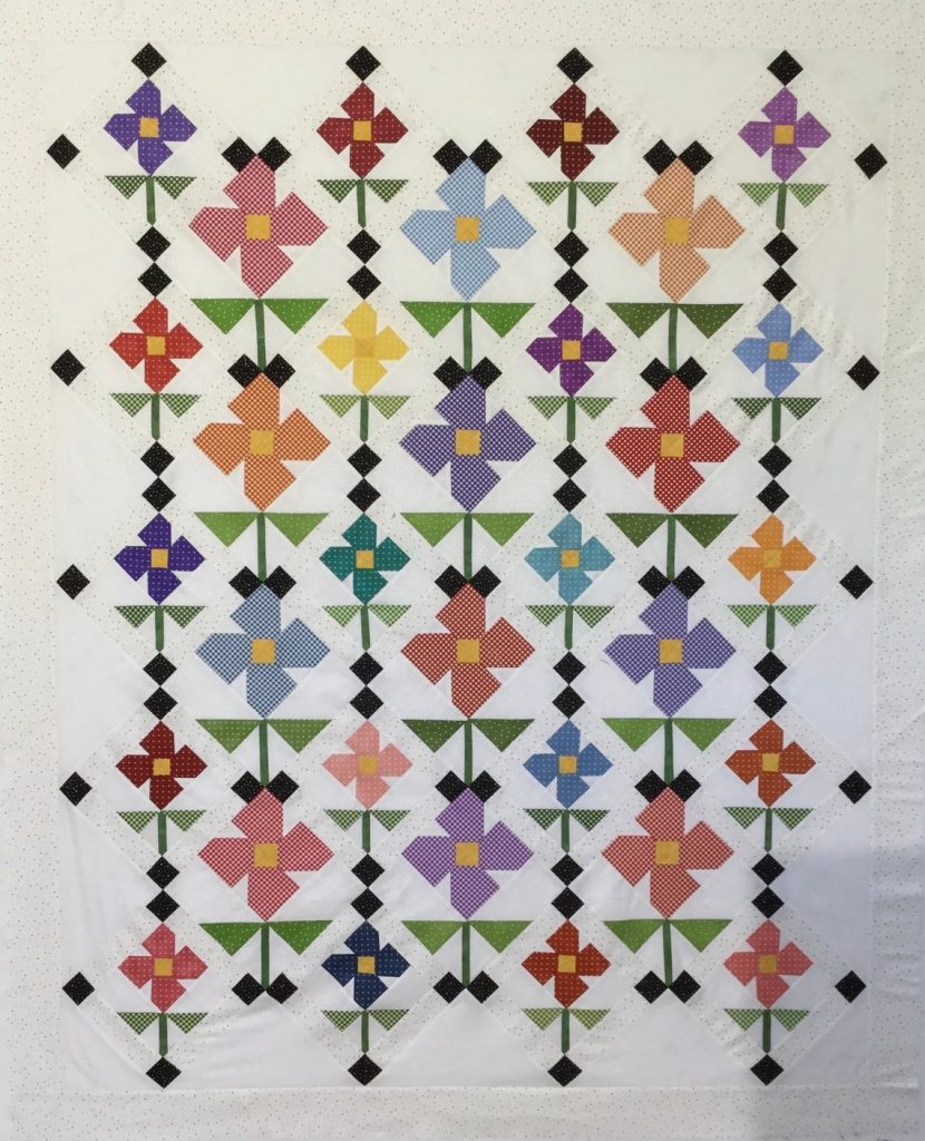 May Flowers PDF Quilt Pattern MayLily Quilt