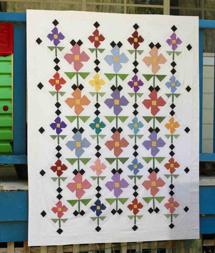 May Flowers PDF Quilt Pattern – MayLily Quilt