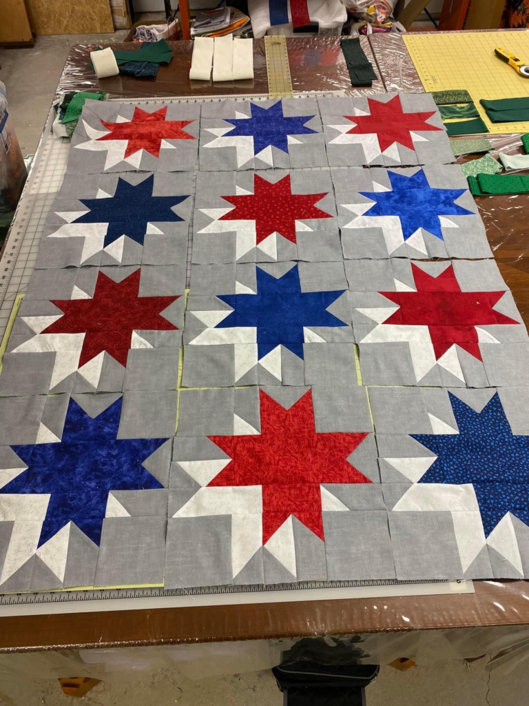 Double Star Quilt Pattern MayLily Quilt