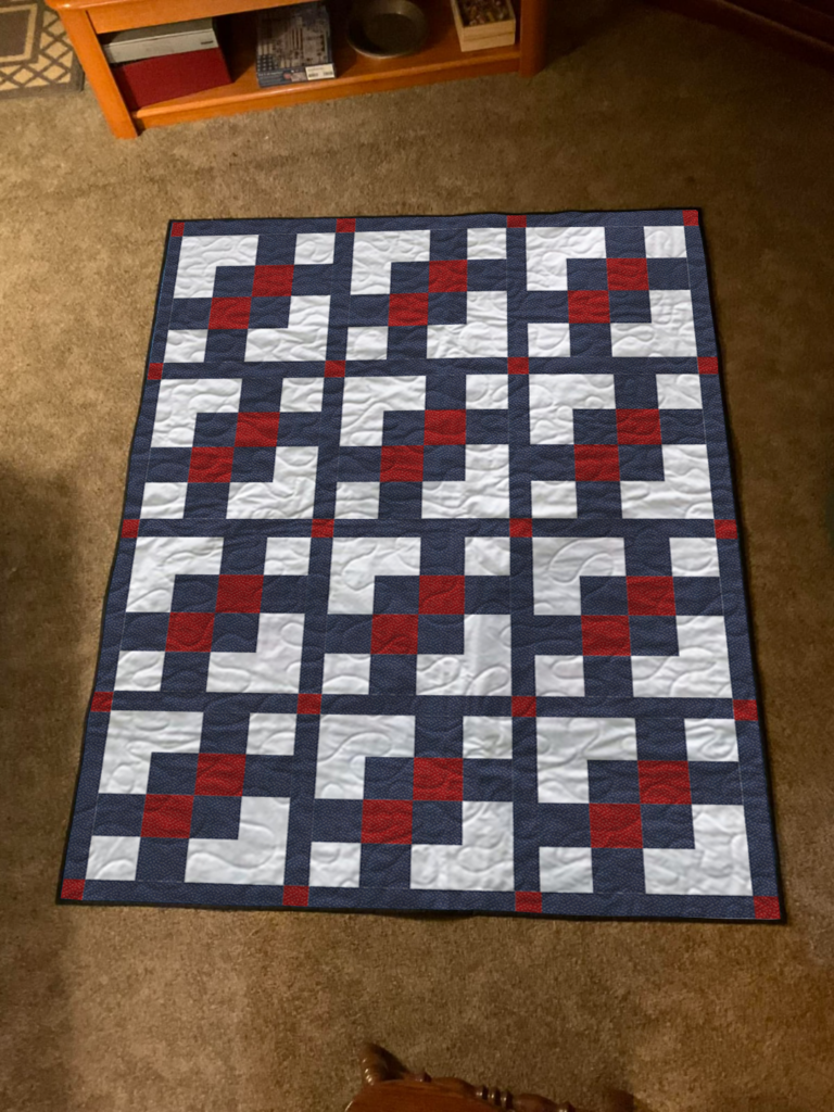 Freedom Checkers Quilt MayLily Quilt