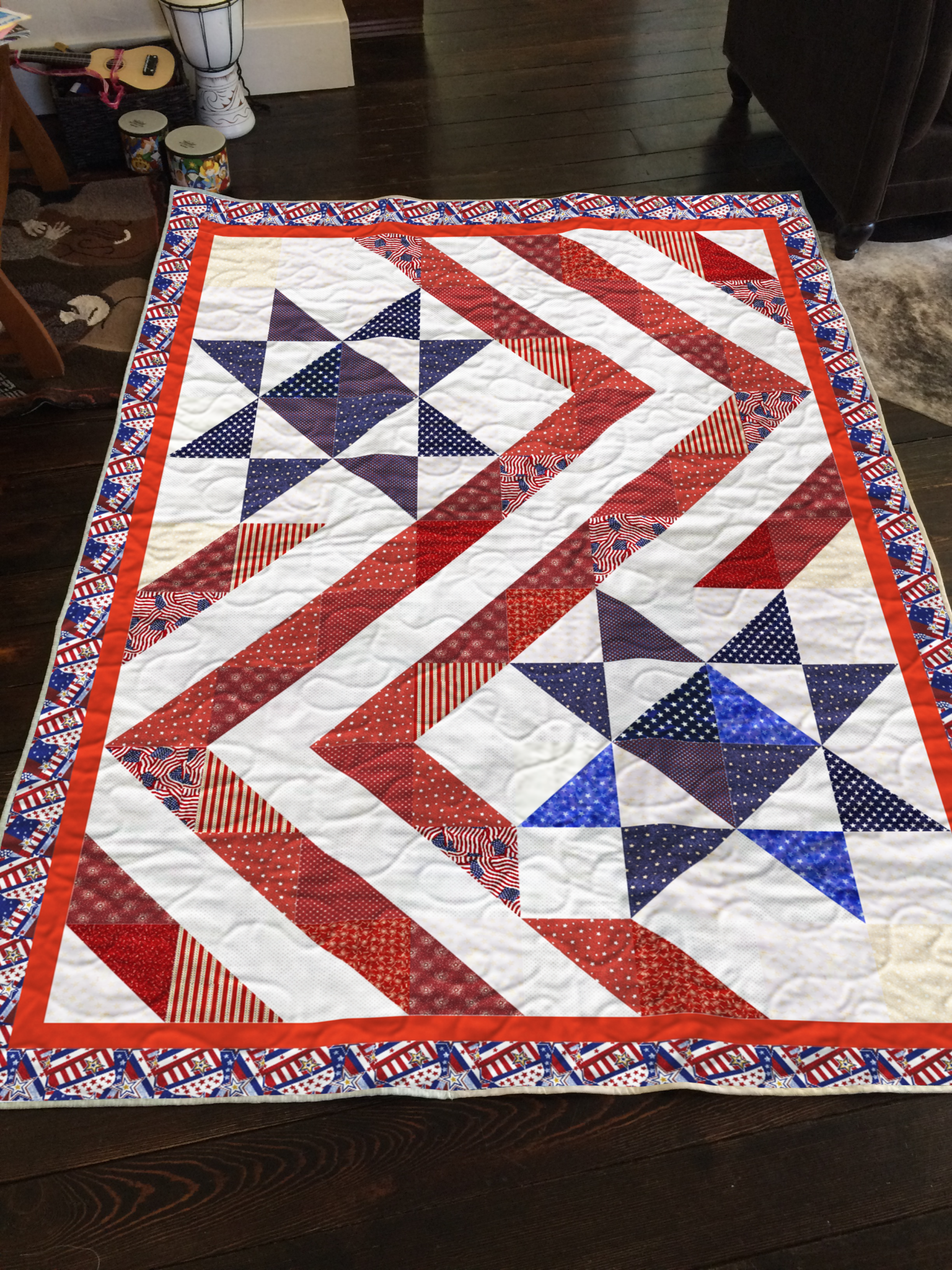Freedom’s Path Quilt Pattern MayLily Quilt