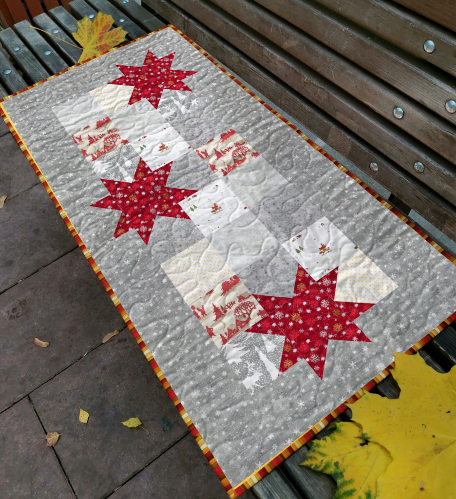 Frosted Stars MayLily Quilt
