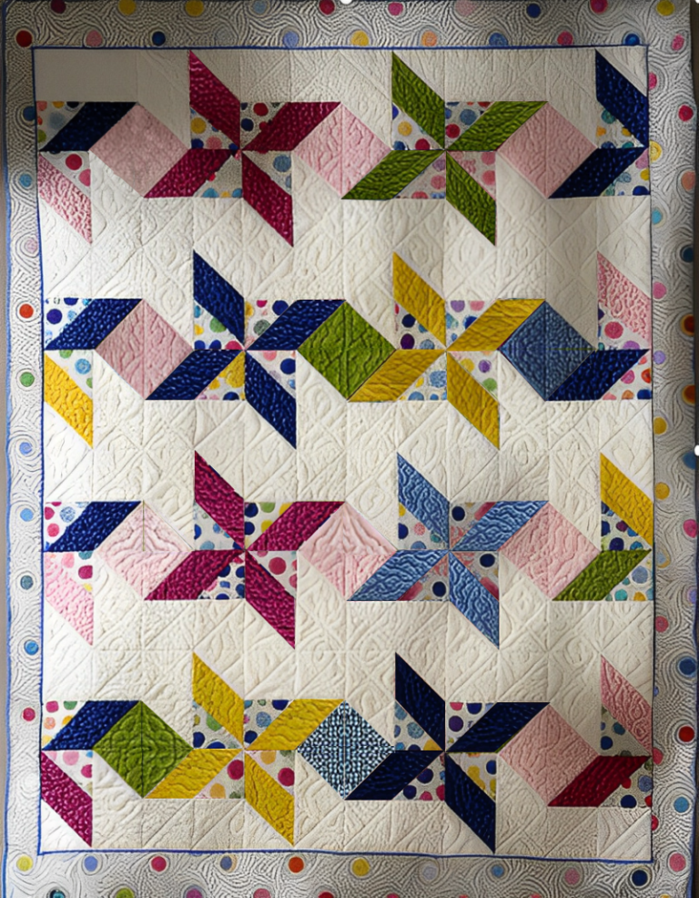 Pinwheel Parade Quilt Pattern MayLily Quilt