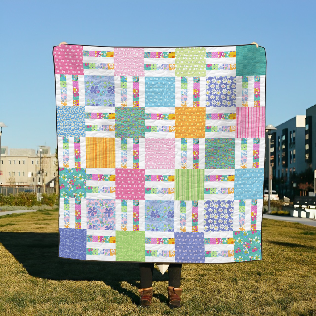 Springtime Cheer Quilt Pattern- Printed Pattern MayLily Quilt