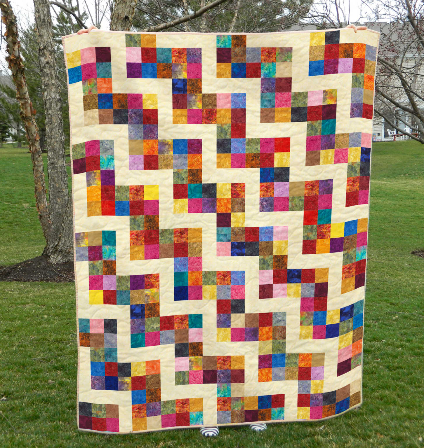 Radiant Steps Quilt Pattern MayLily Quilt
