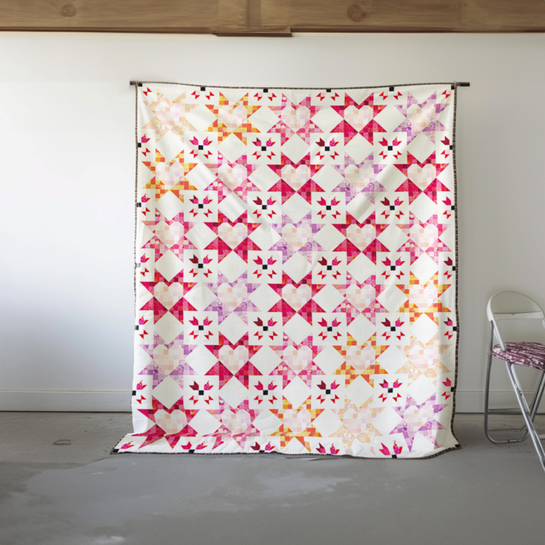 Starlit Love Quilt Pattern MayLily Quilt