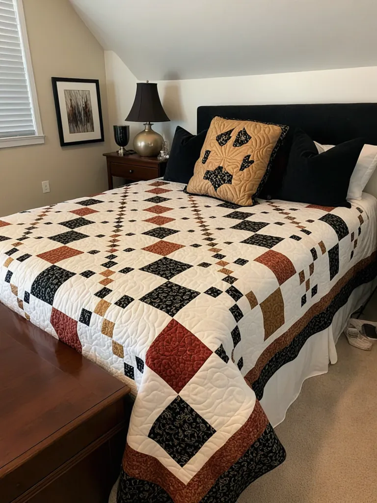 Golden Lattice Quilt Pattern MayLily Quilt