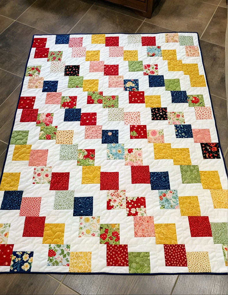 Confetti Delight Quilt Pattern MayLily Quilt
